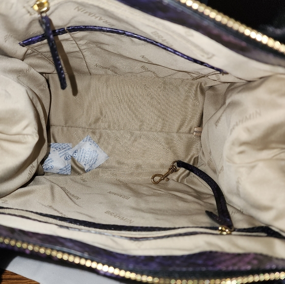 Brahmin | Bags | Set Nwt Brahmin Purple Potion Winter Light Small ...